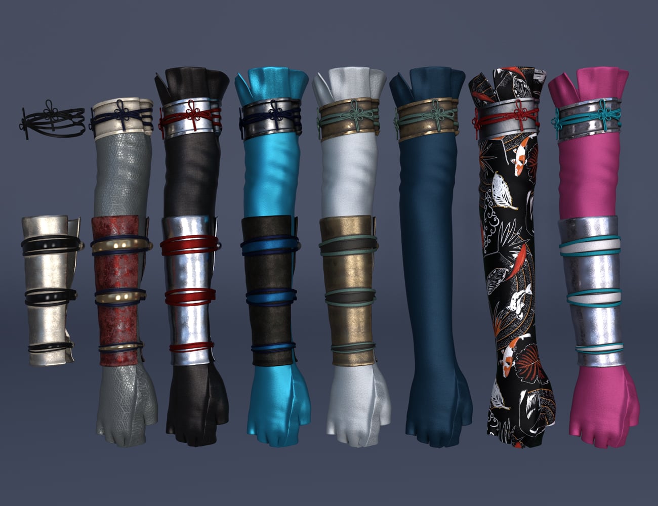 Oni Shadow Glove for Genesis 8 and 8.1 Females | Daz 3D