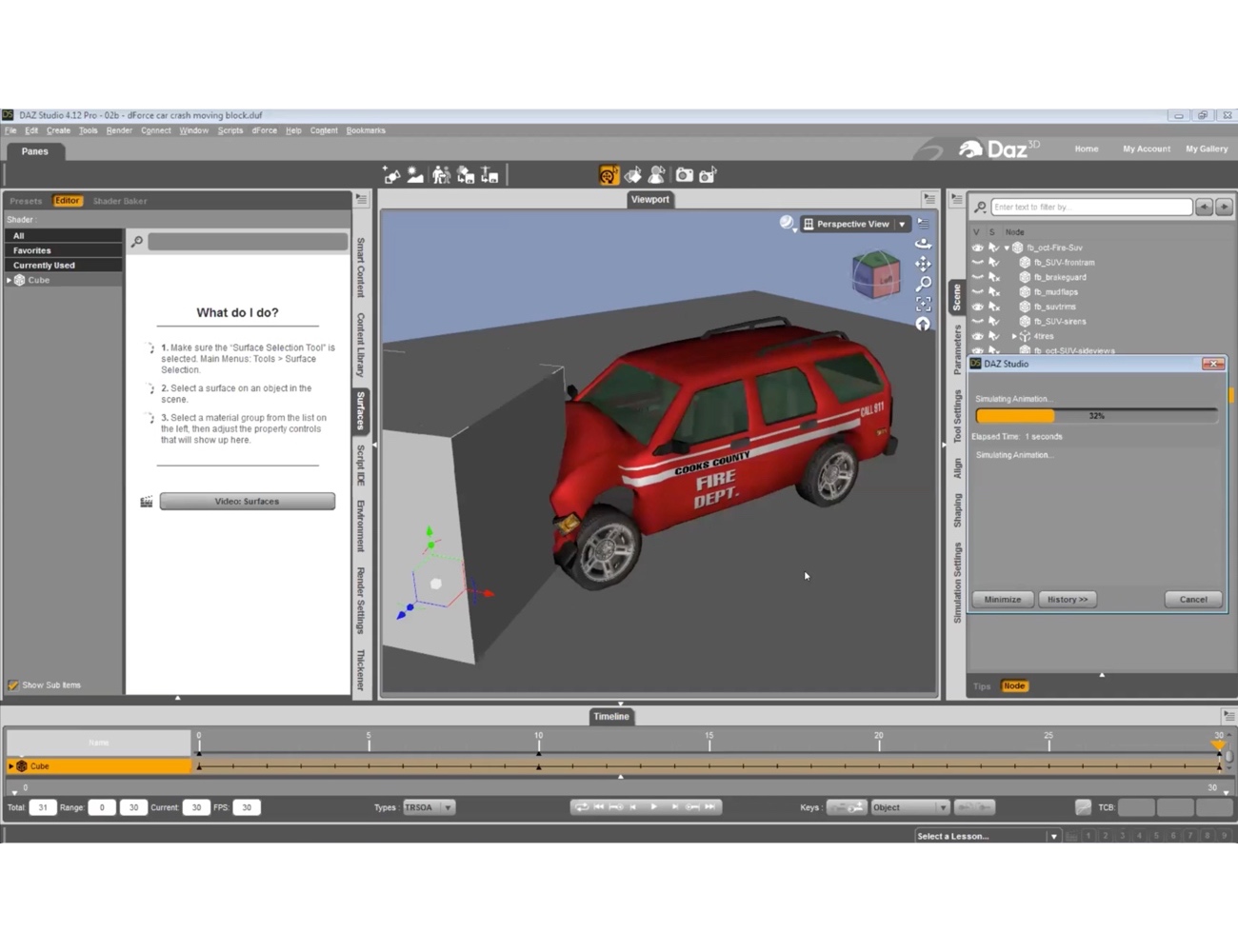 Dforce Experiments Tutorial Daz 3d