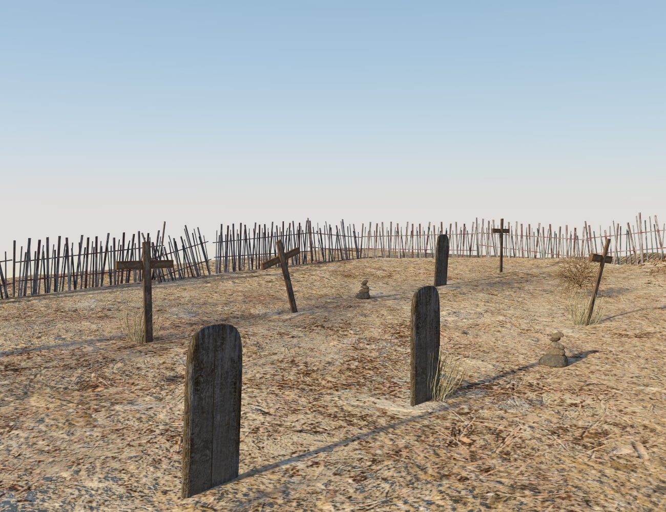 Bad Judgment Cemetery: Wild West Graveyard | Daz 3D