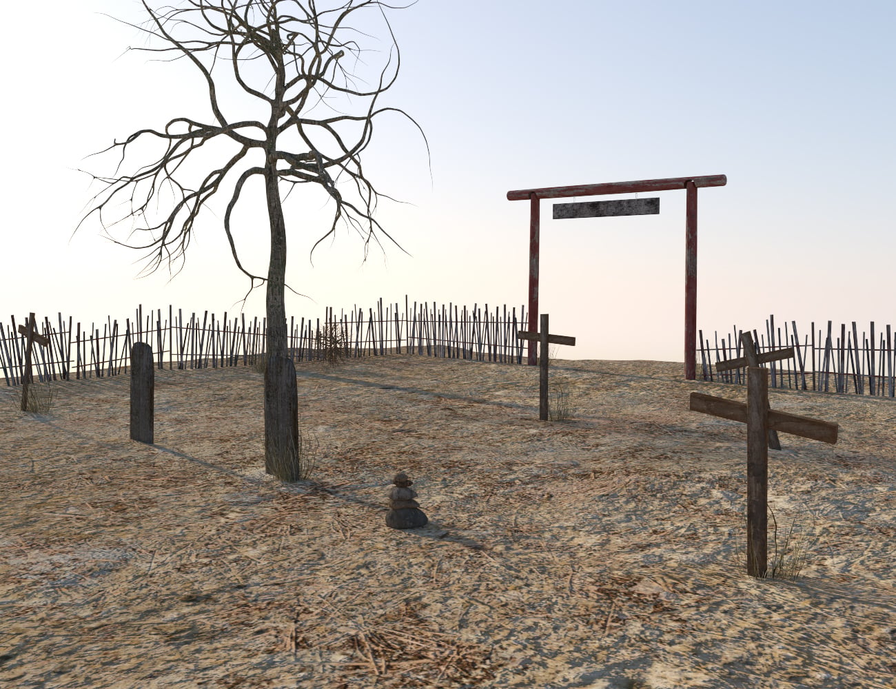 Bad Judgment Cemetery: Wild West Graveyard | Daz 3D