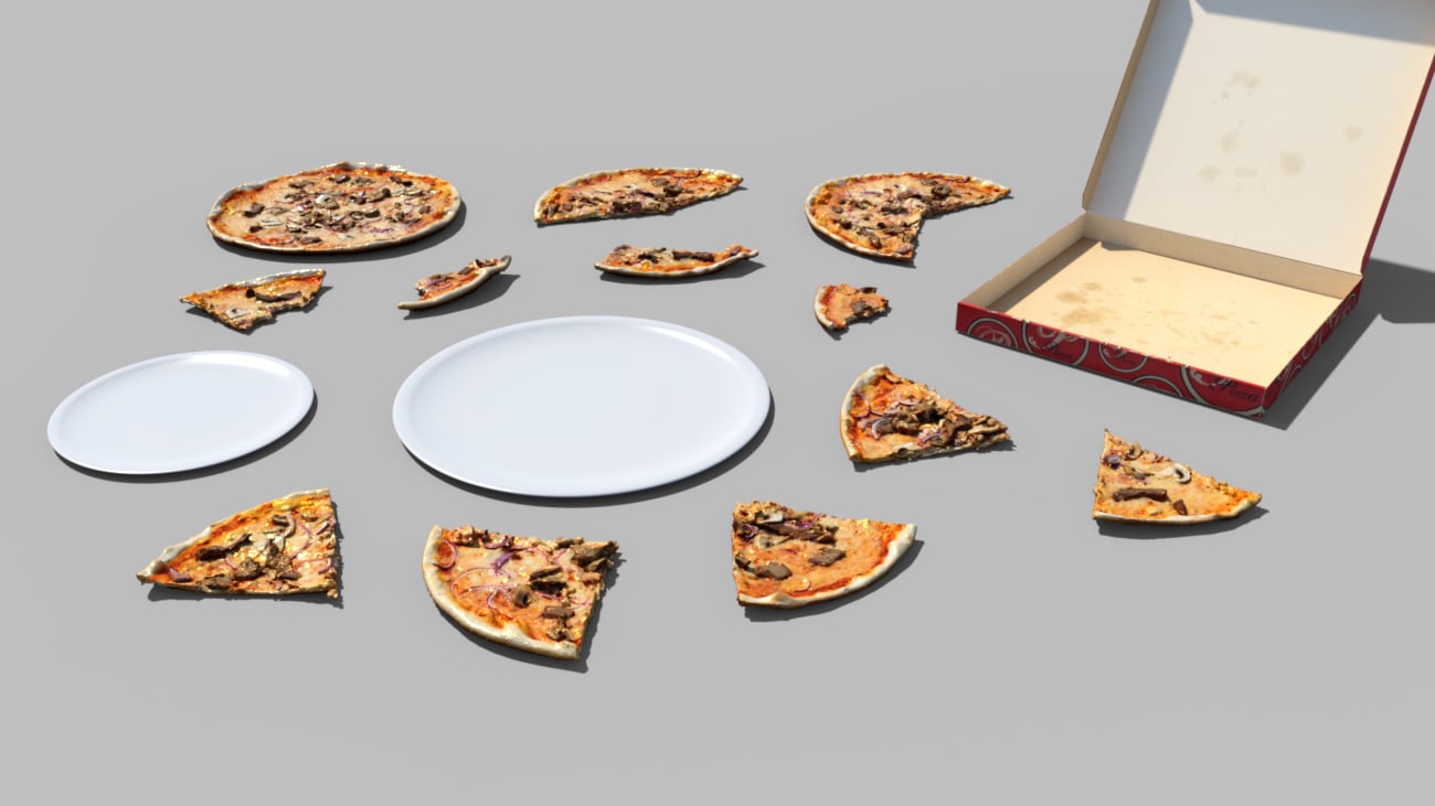 HD Scans Yummy Pizza | Daz 3D