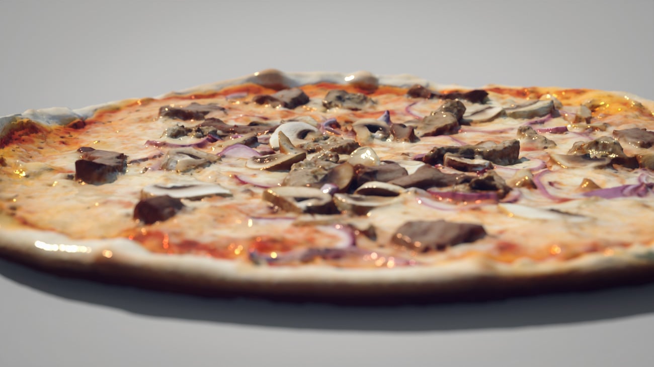 HD Scans Yummy Pizza | Daz 3D