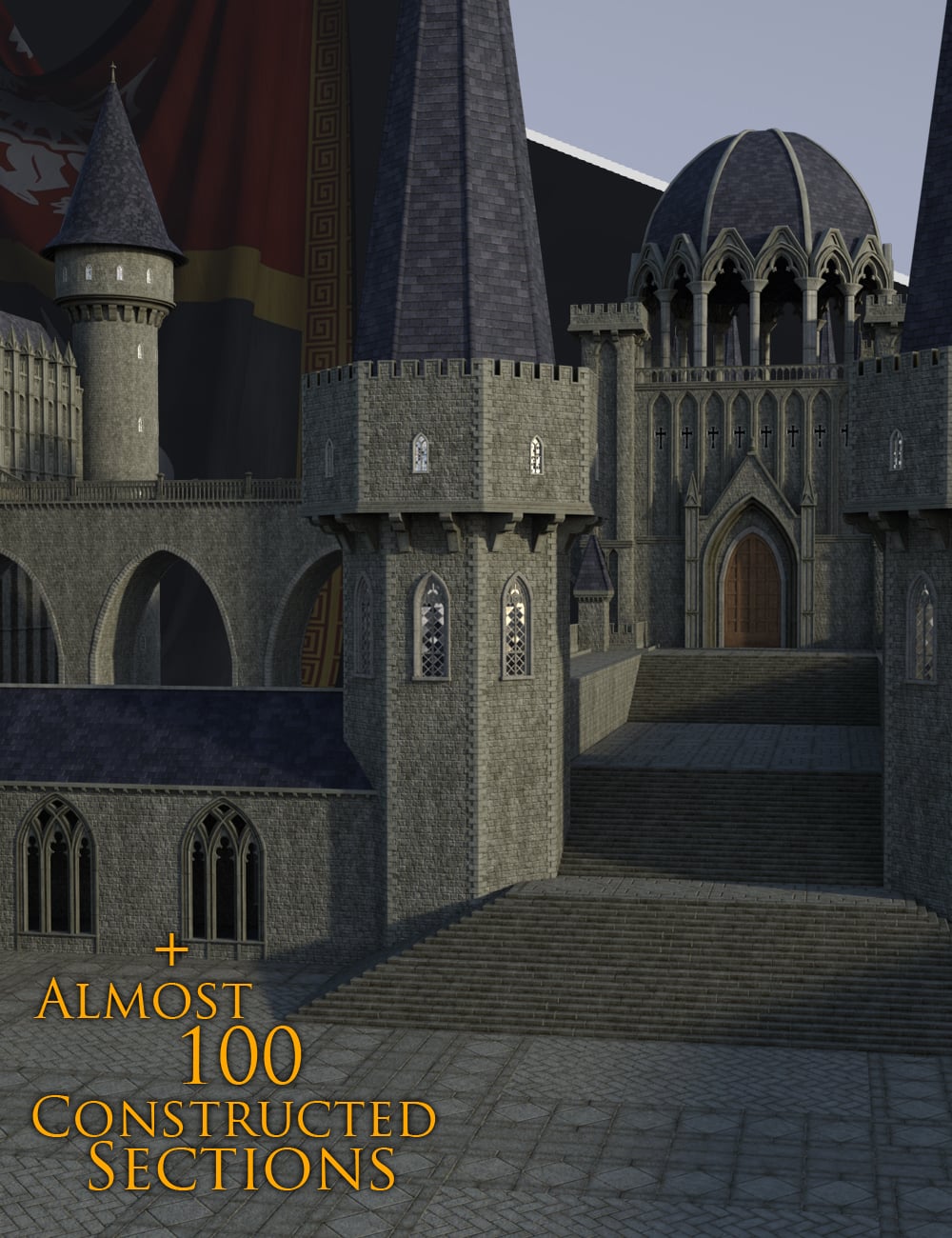 Castle Creator for Daz Studio: The Palace | Daz 3D