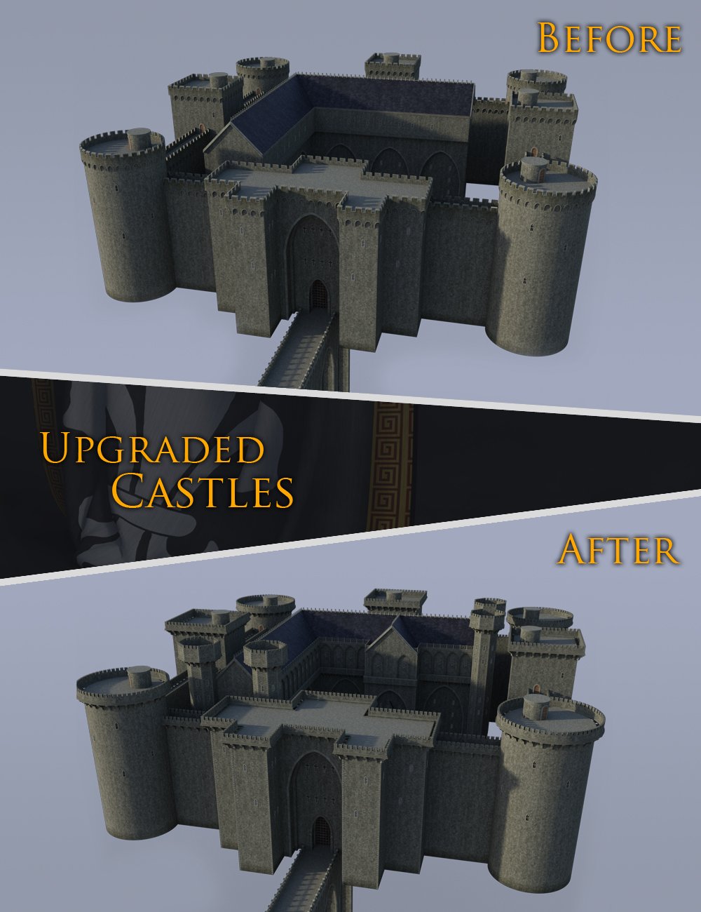 Castle Creator for Daz Studio: The Palace | Daz 3D