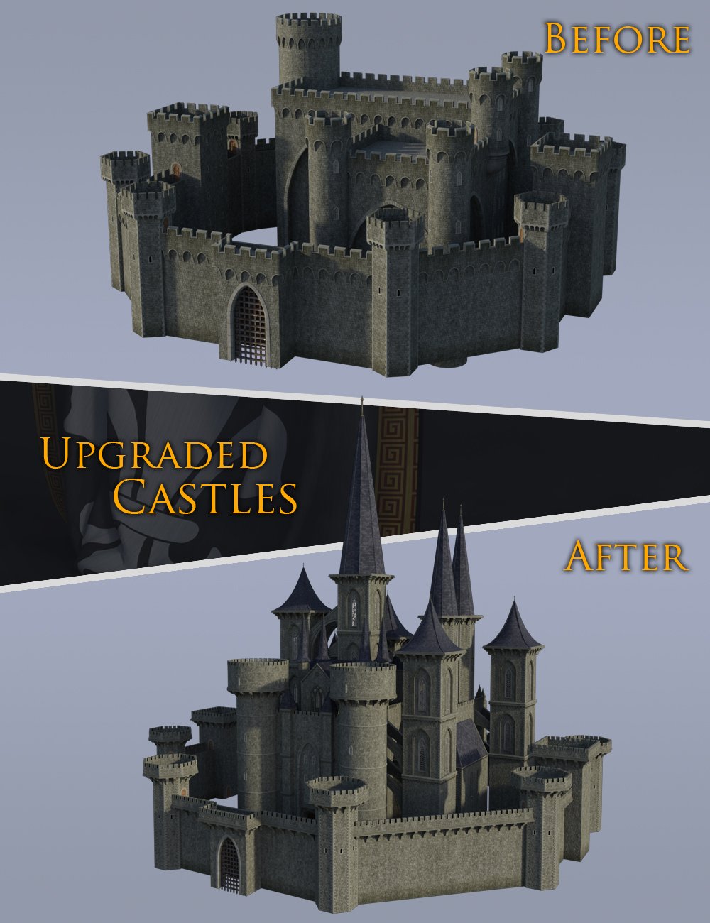 Castle Creator for Daz Studio: The Palace | Daz 3D