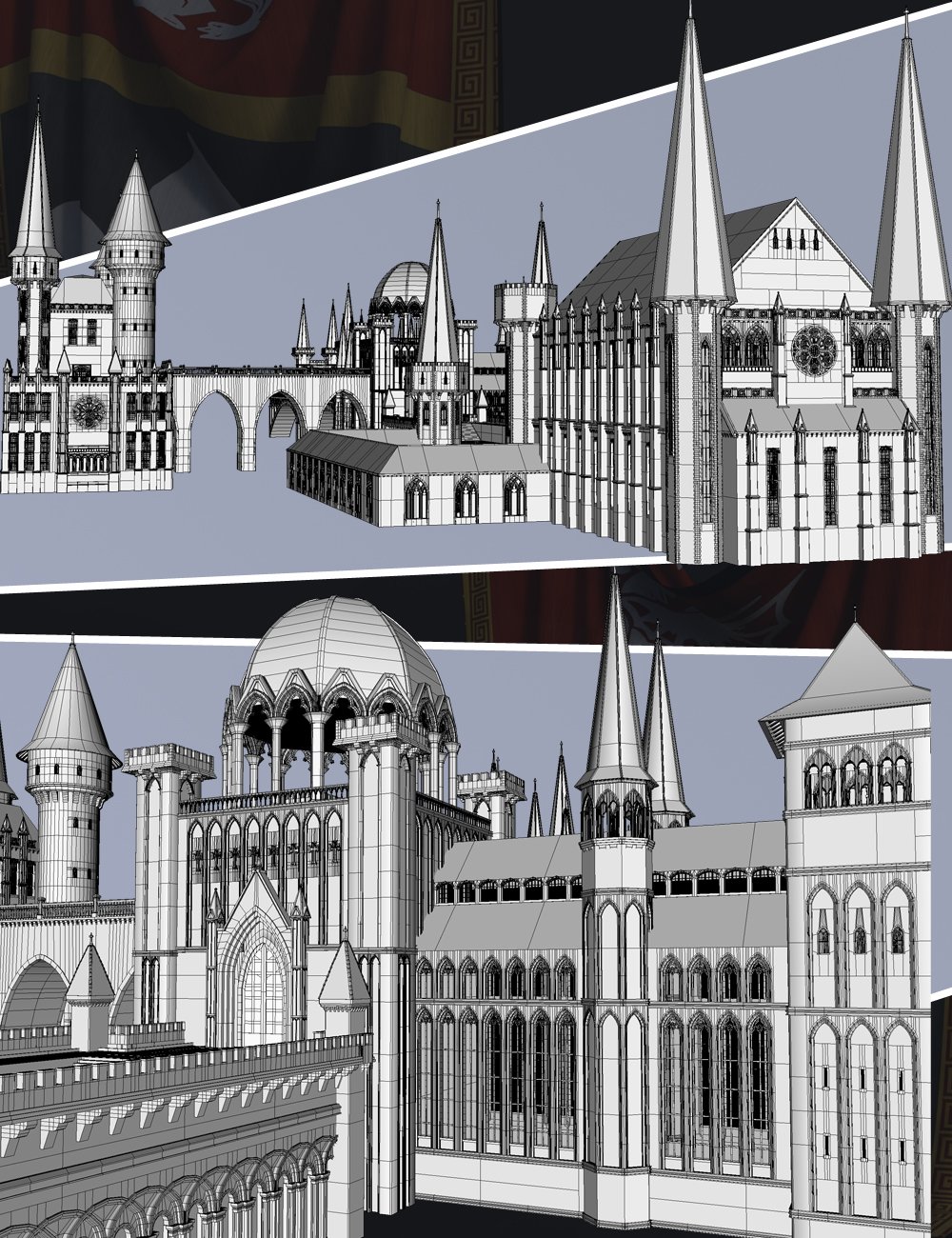Castle Creator for Daz Studio: The Palace | Daz 3D