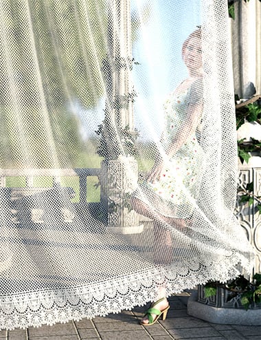 dForce Draperies Megapack | Daz 3D