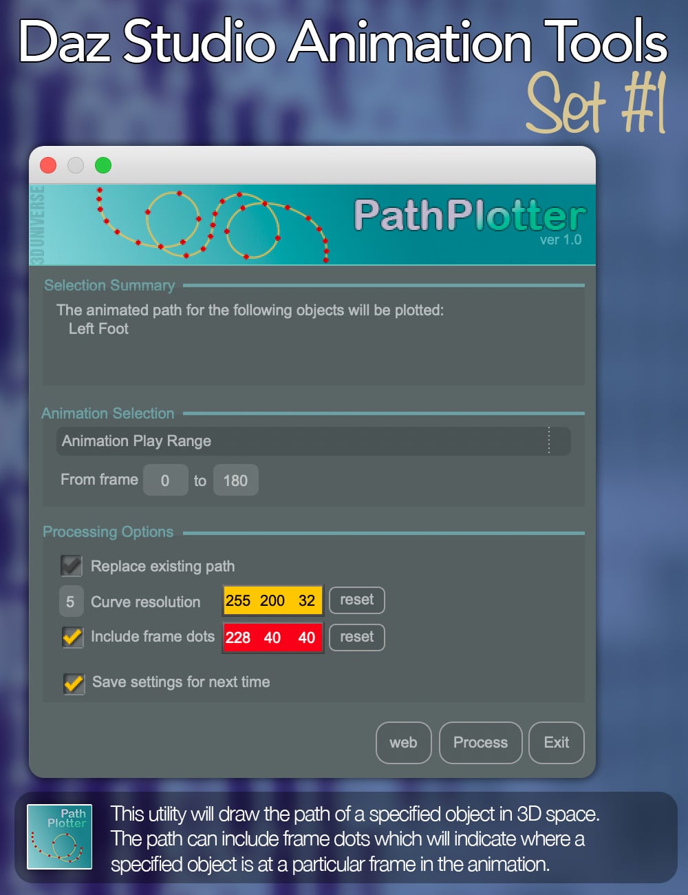 Daz Studio Animation Tools - Set 1 | Daz 3D