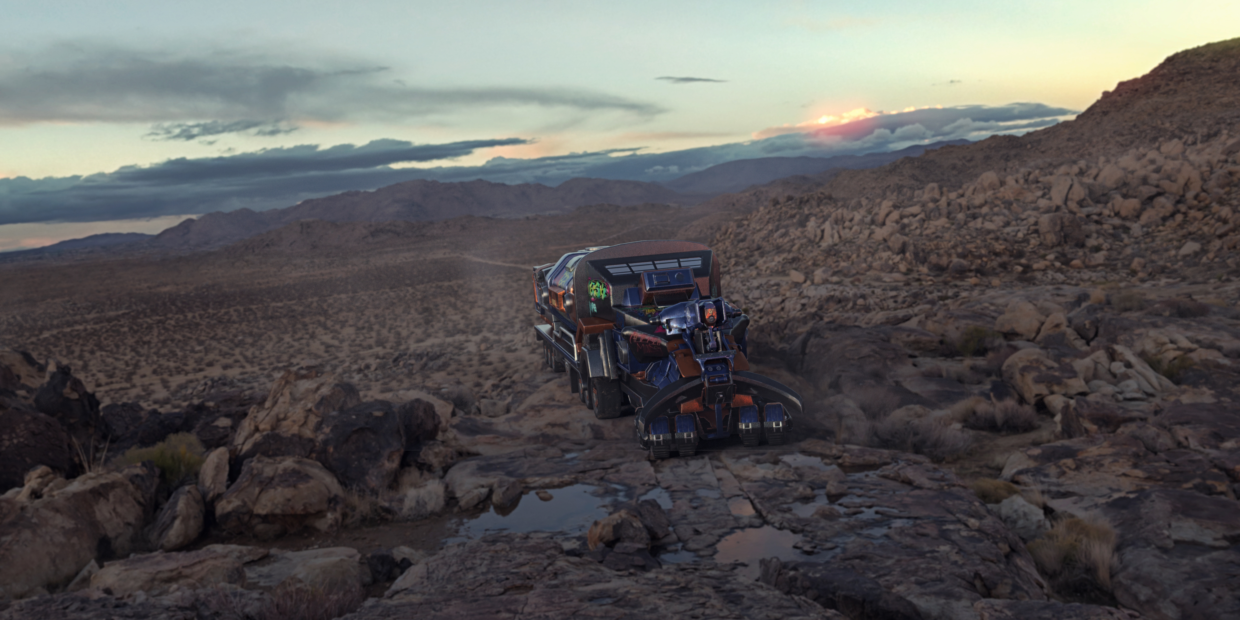 X-BIT The Base Car | Daz 3D