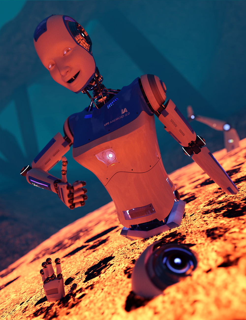 Uniforms for the Female Life 2.0 Android | Daz 3D