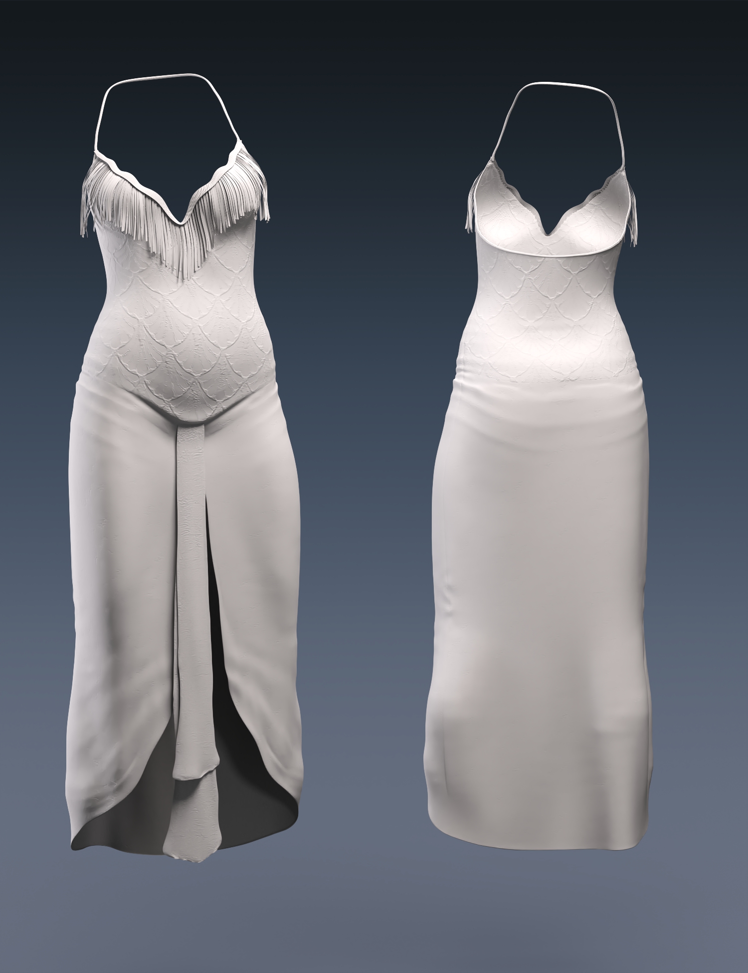 dForce Moonlight Bliss Dress for Genesis 8.1 Females | Daz 3D