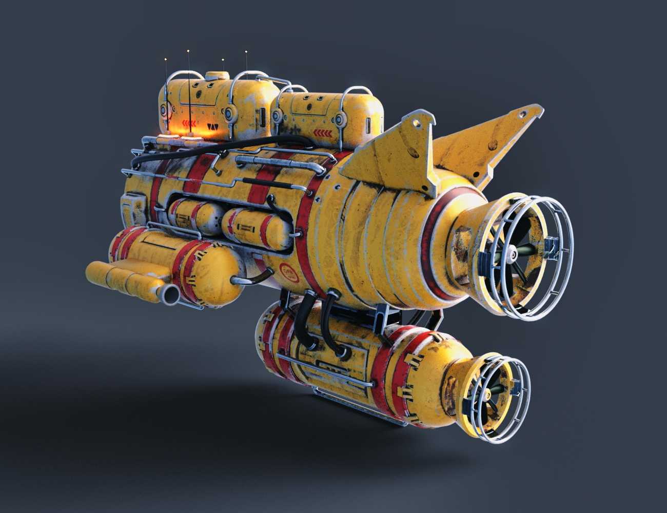 Remote Mini Sub | Daz 3D