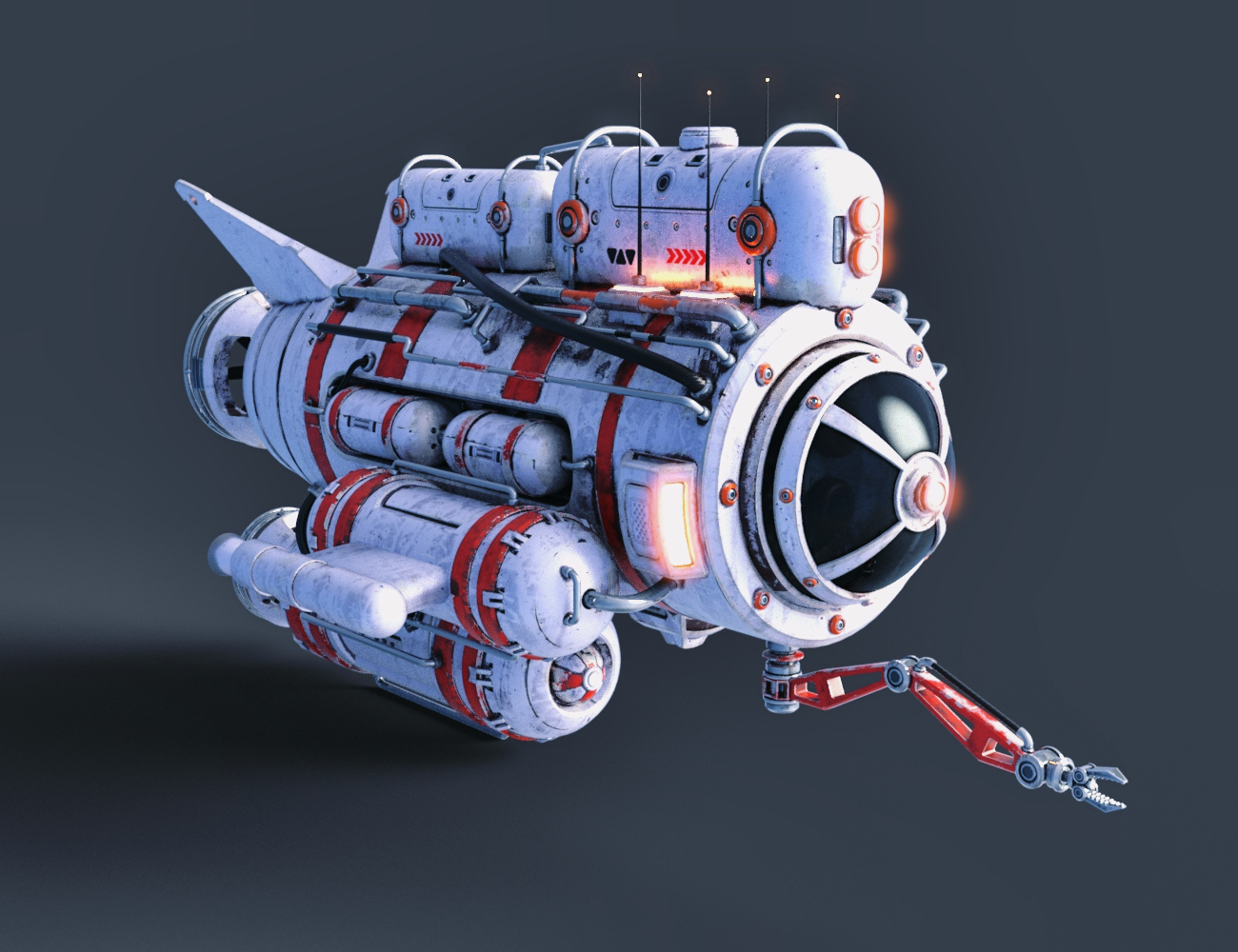 Remote Mini Sub | Daz 3D