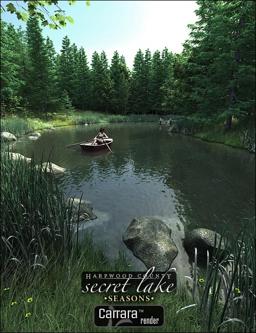 Secret Lake Seasons | Daz 3D