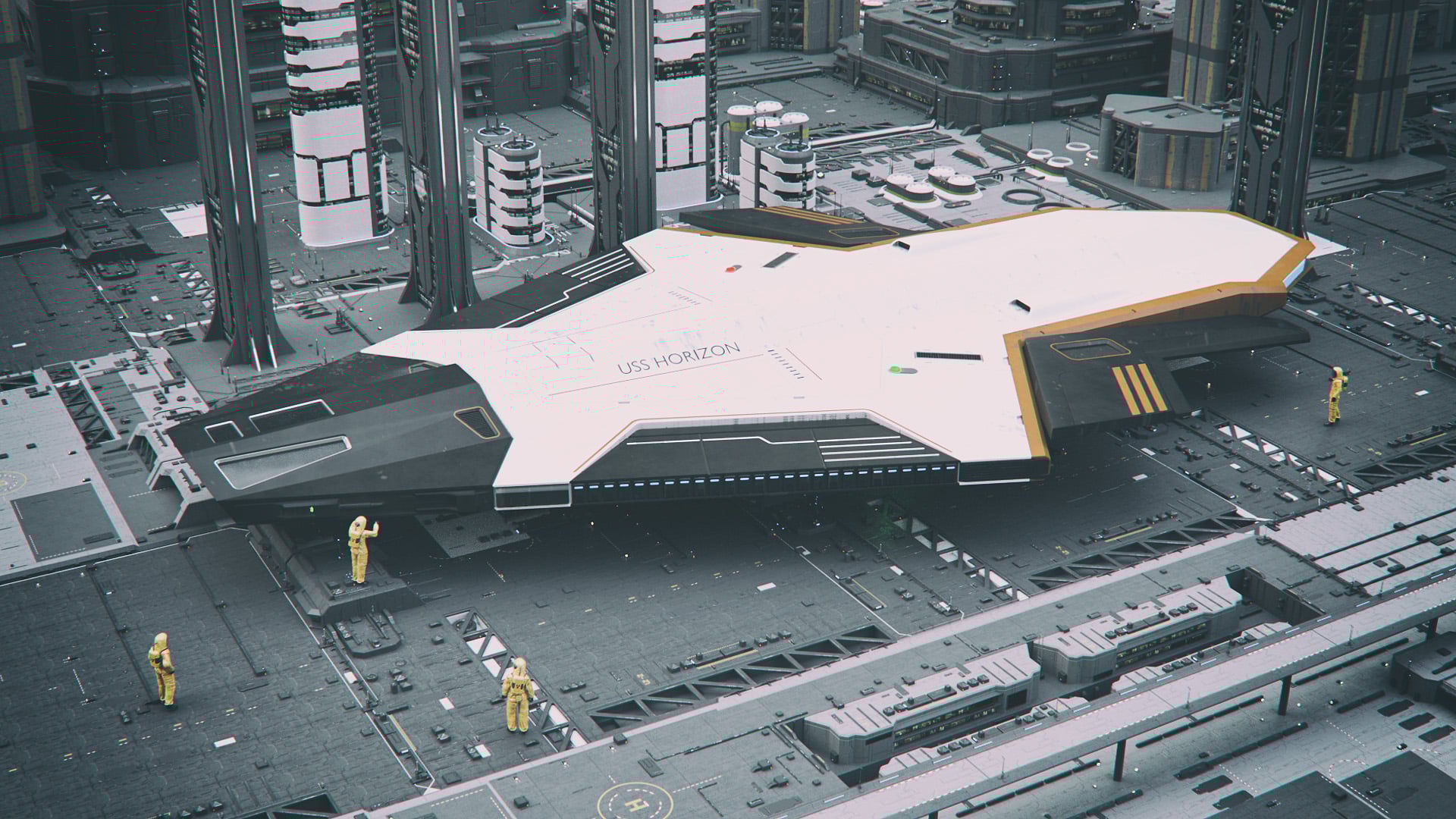 USS Horizon | Daz 3D