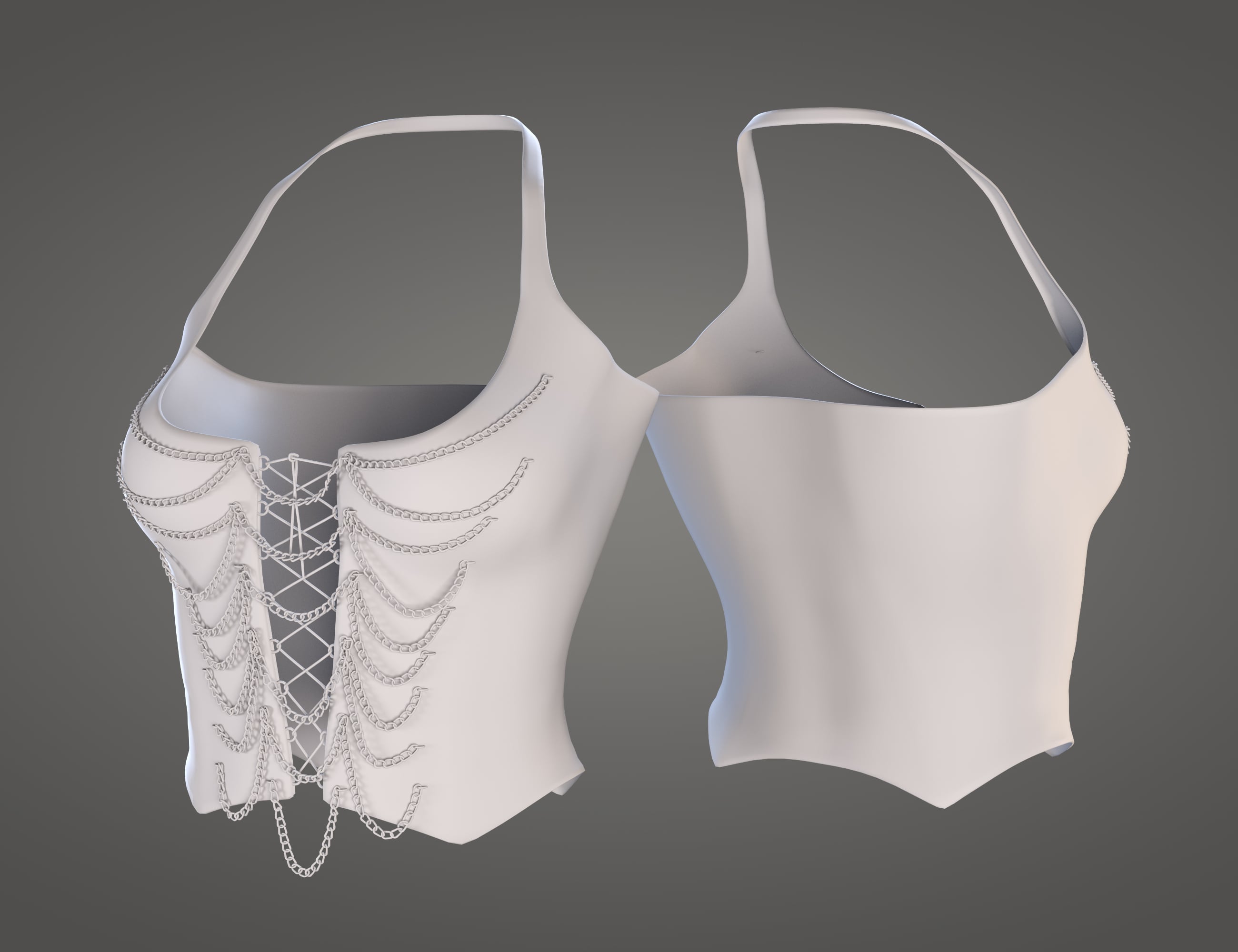 Rebel Outfit Vest for Genesis 8 Females | Daz 3D