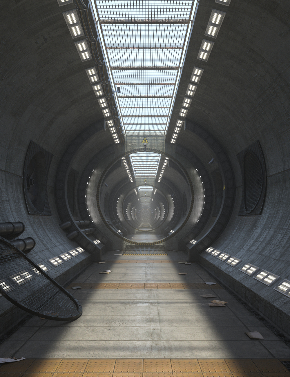 Dystopian Corridor | Daz 3D