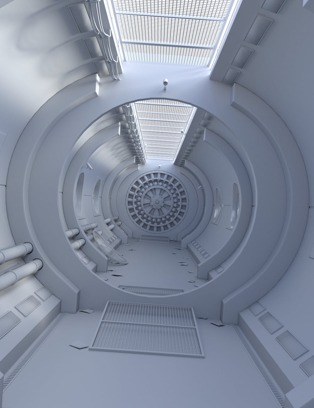 Dystopian Corridor | Daz 3D