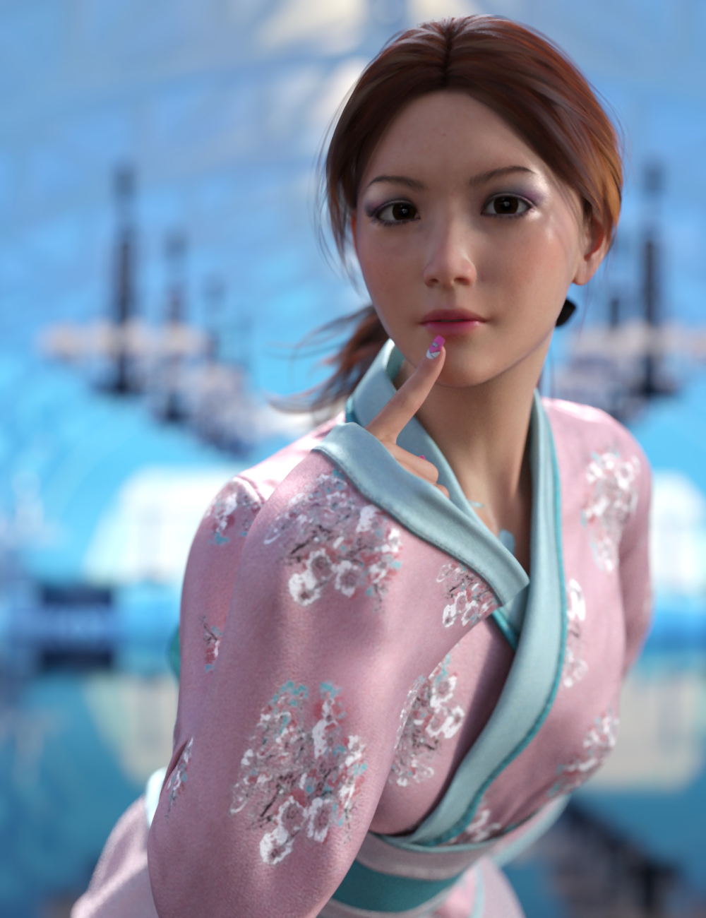 AB Ella Wong HD for Genesis 8.1 Female | Daz 3D