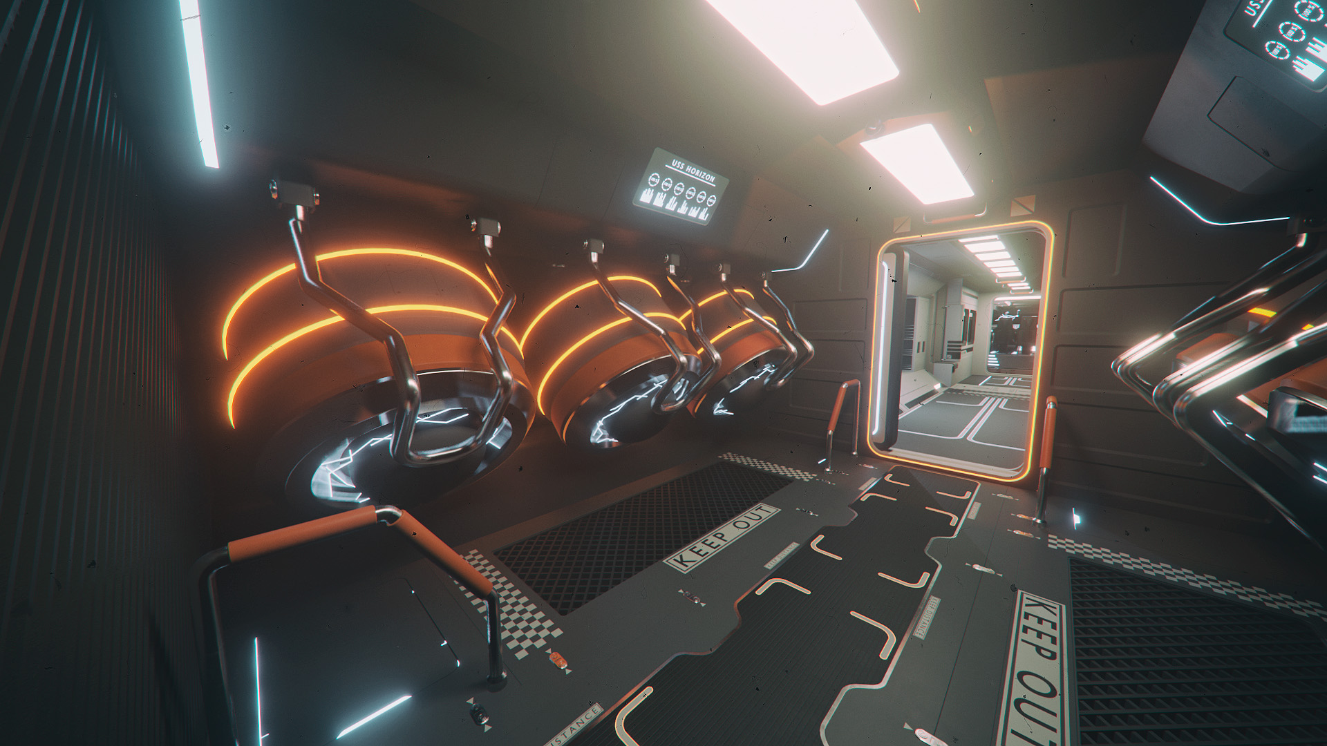 USS Horizon Interior | Daz 3D