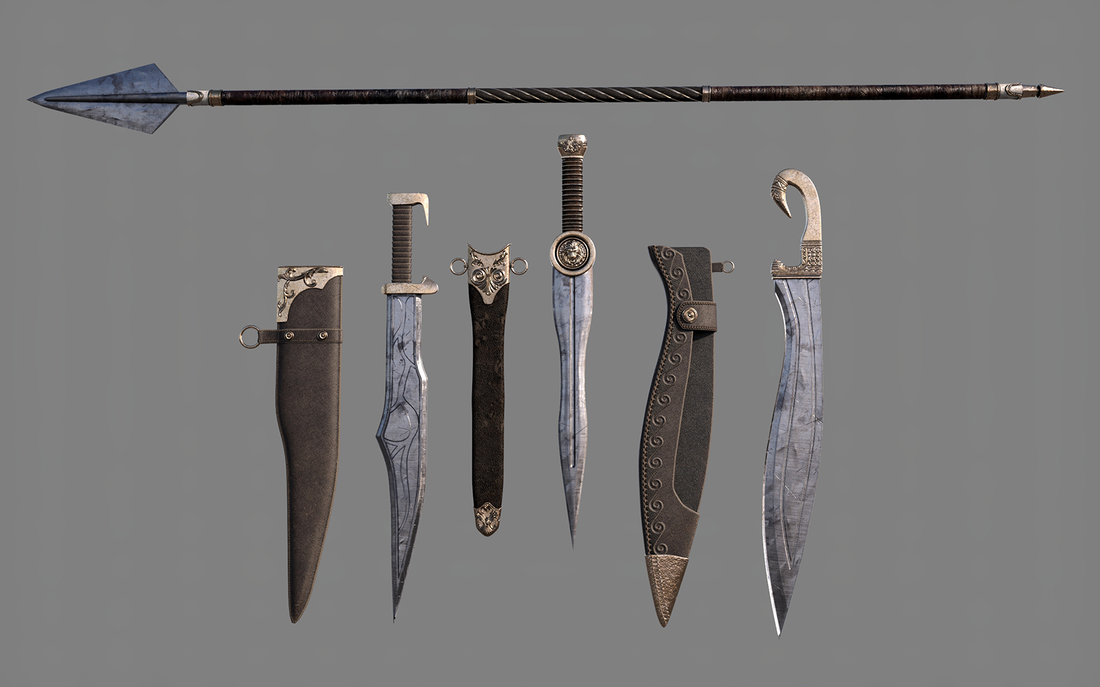 Ares Weapons for Genesis 8 and Genesis 8.1 Females | Daz 3D
