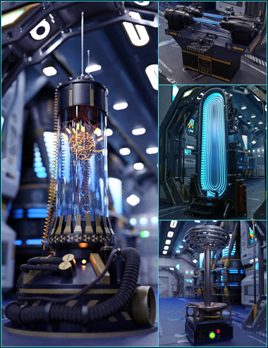 Science Fiction Essentials Bundle | Daz 3D