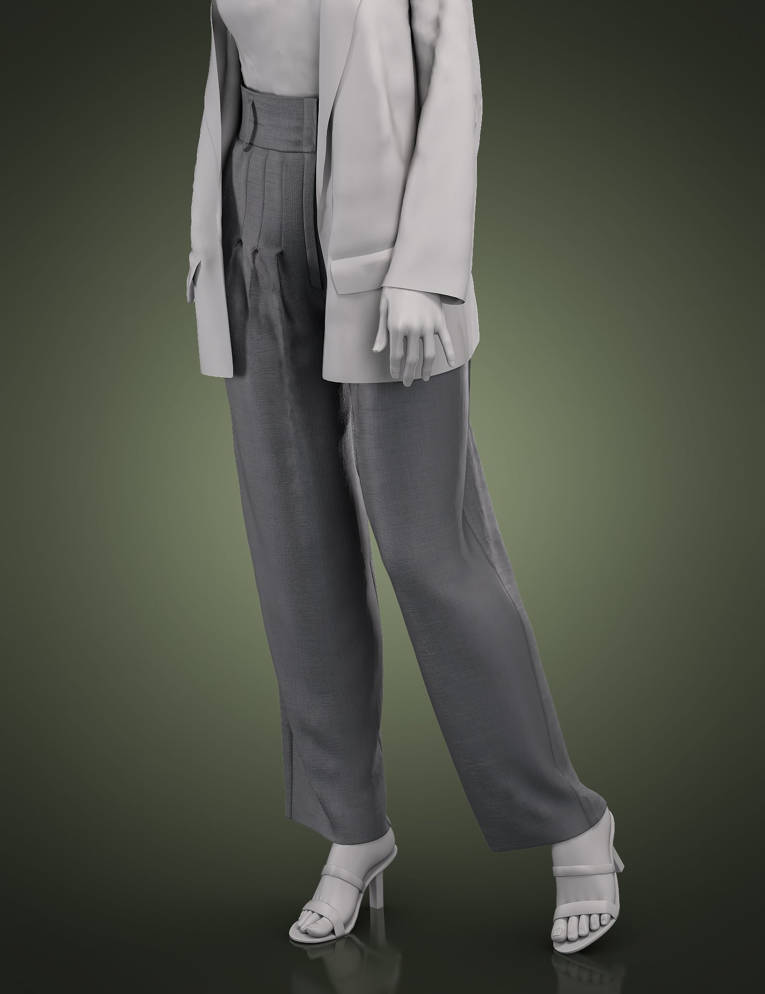 AMDU Outfit dForce Pants for Genesis 8 and 8.1 Females | Daz 3D