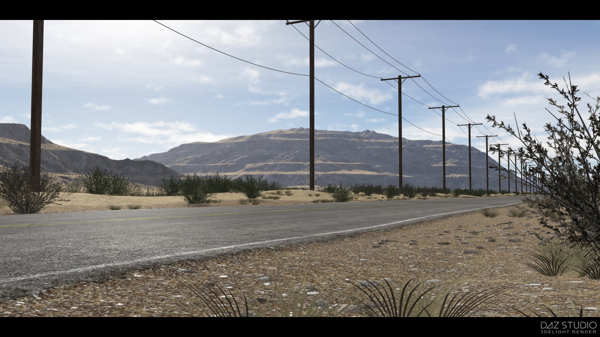 Easy Environments: Road to Nowhere | Daz 3D