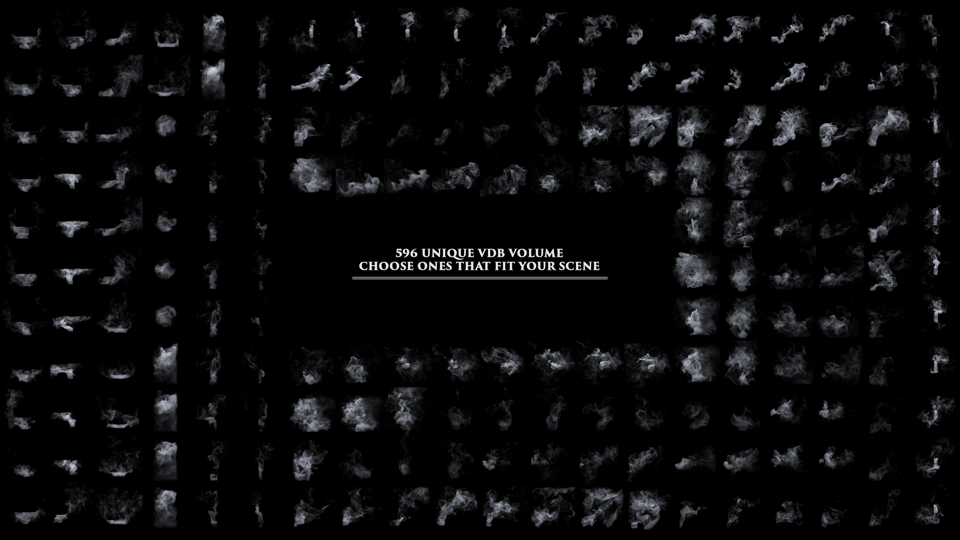 VDB Steam and Smoke Mega Pack | Daz 3D