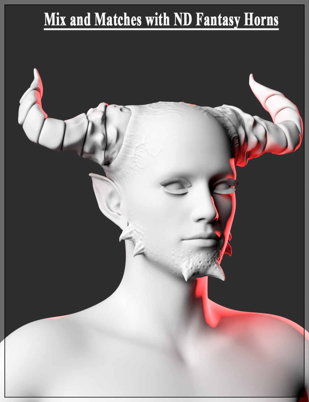 ND Fantasy Shaping for Genesis 8.1 Male | Daz 3D