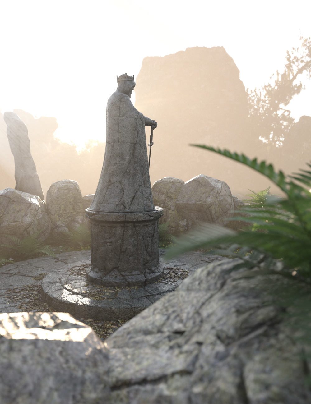 The Guardian King | Daz 3D