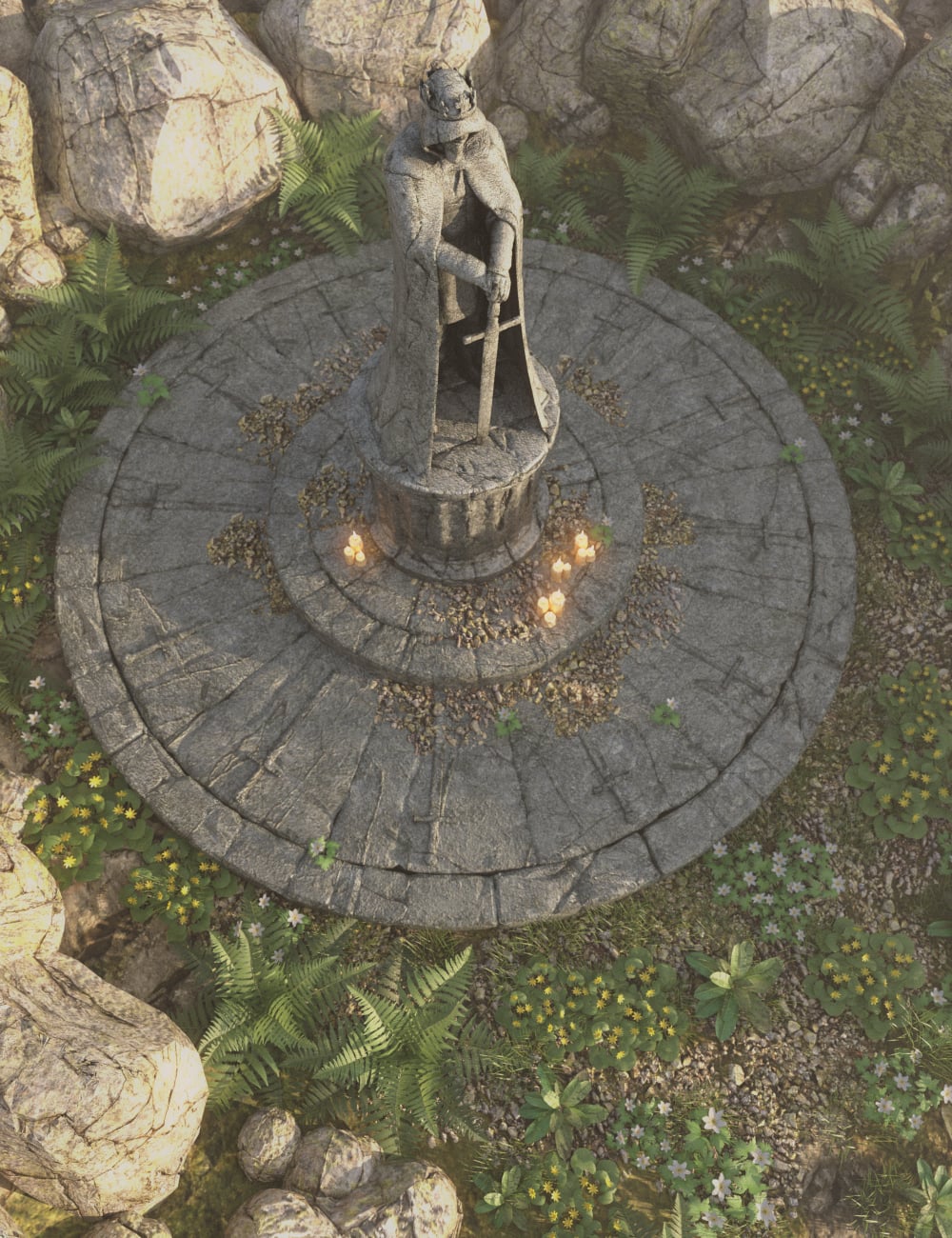 The Guardian King | Daz 3D