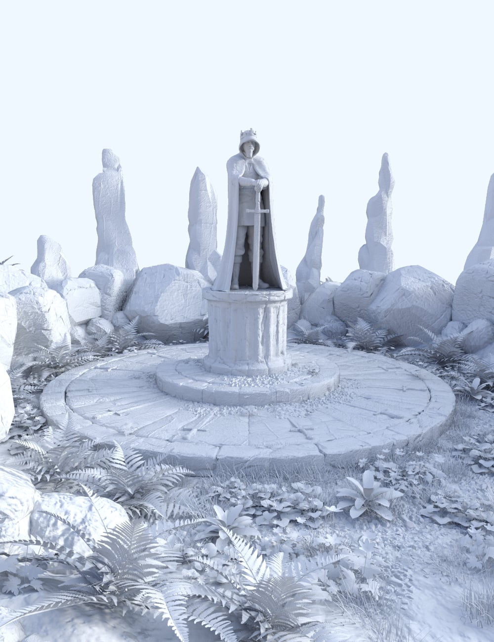 The Guardian King | Daz 3D