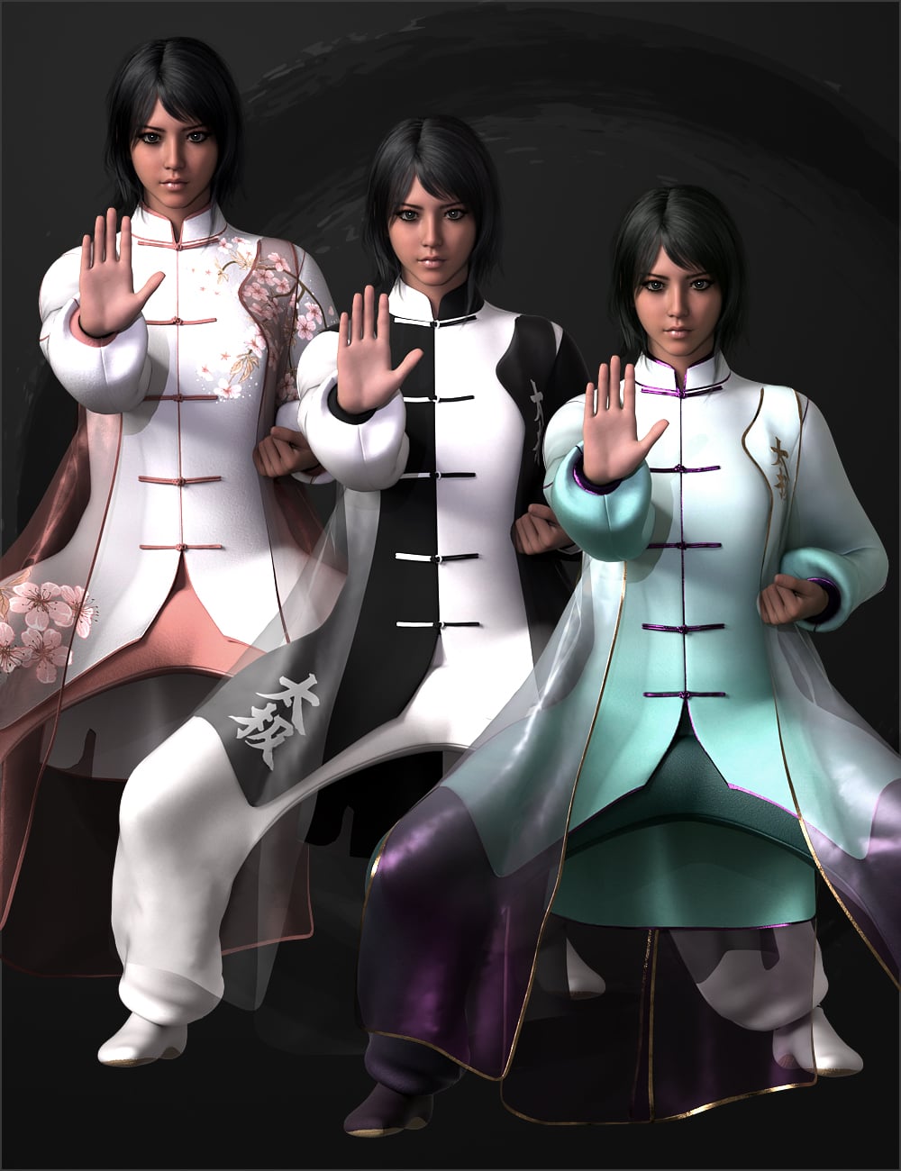 The Way of Chi Textures Add-on | Daz 3D