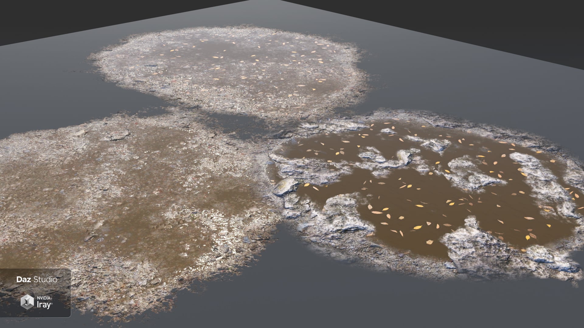 Liquid Decal Materials | Daz 3D