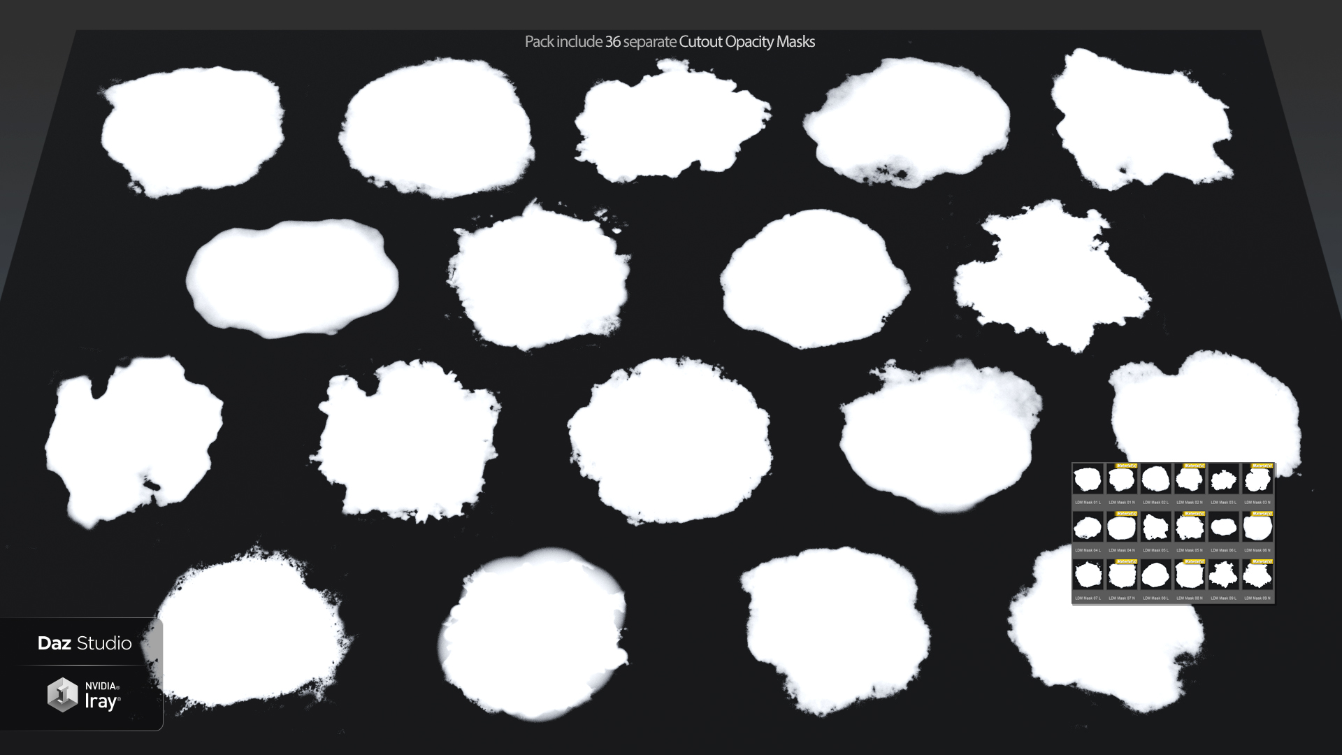 Liquid Decal Materials | Daz 3D