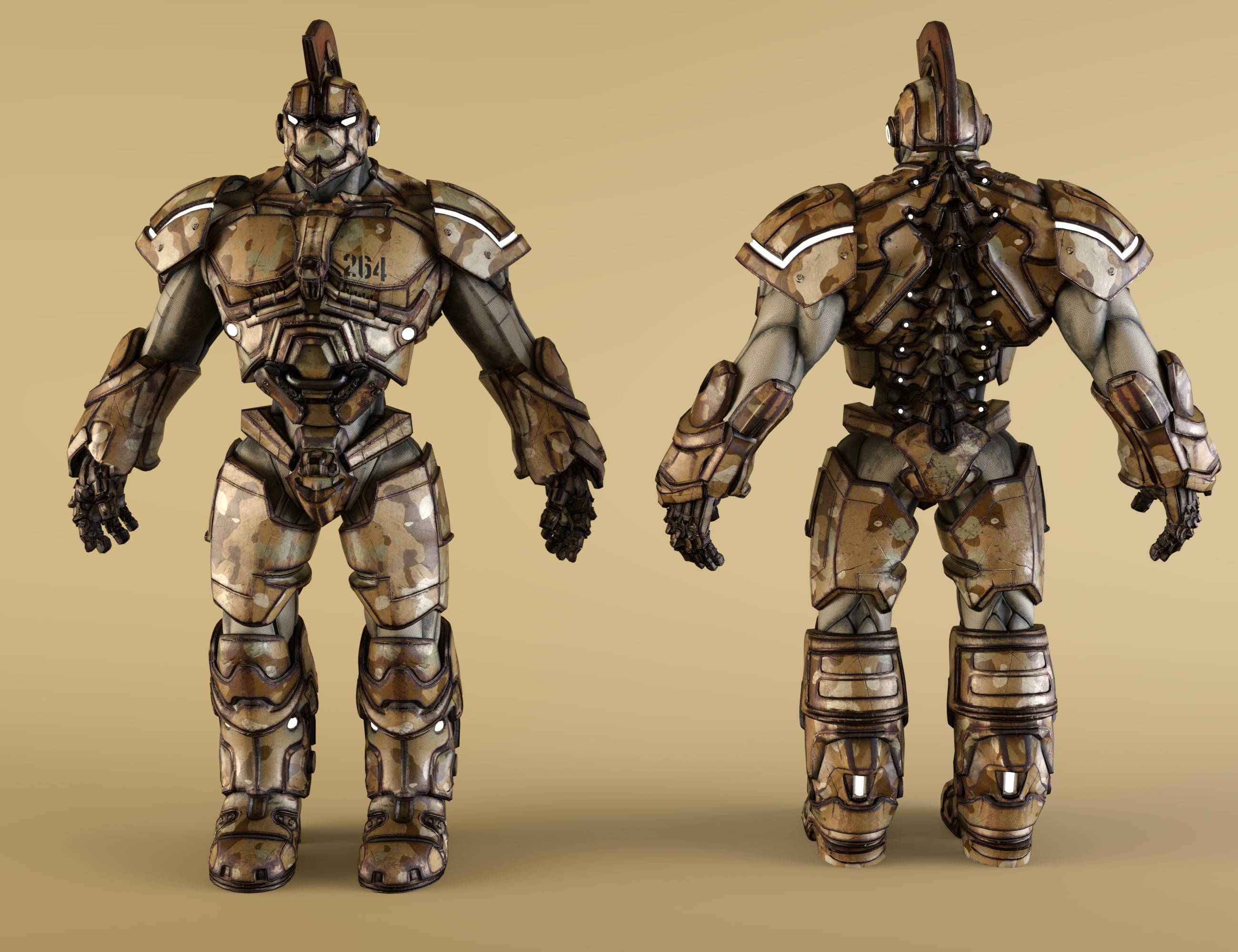 Versatility for Project Ares | Daz 3D
