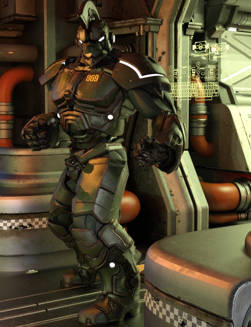 Versatility for Project Ares | Daz 3D