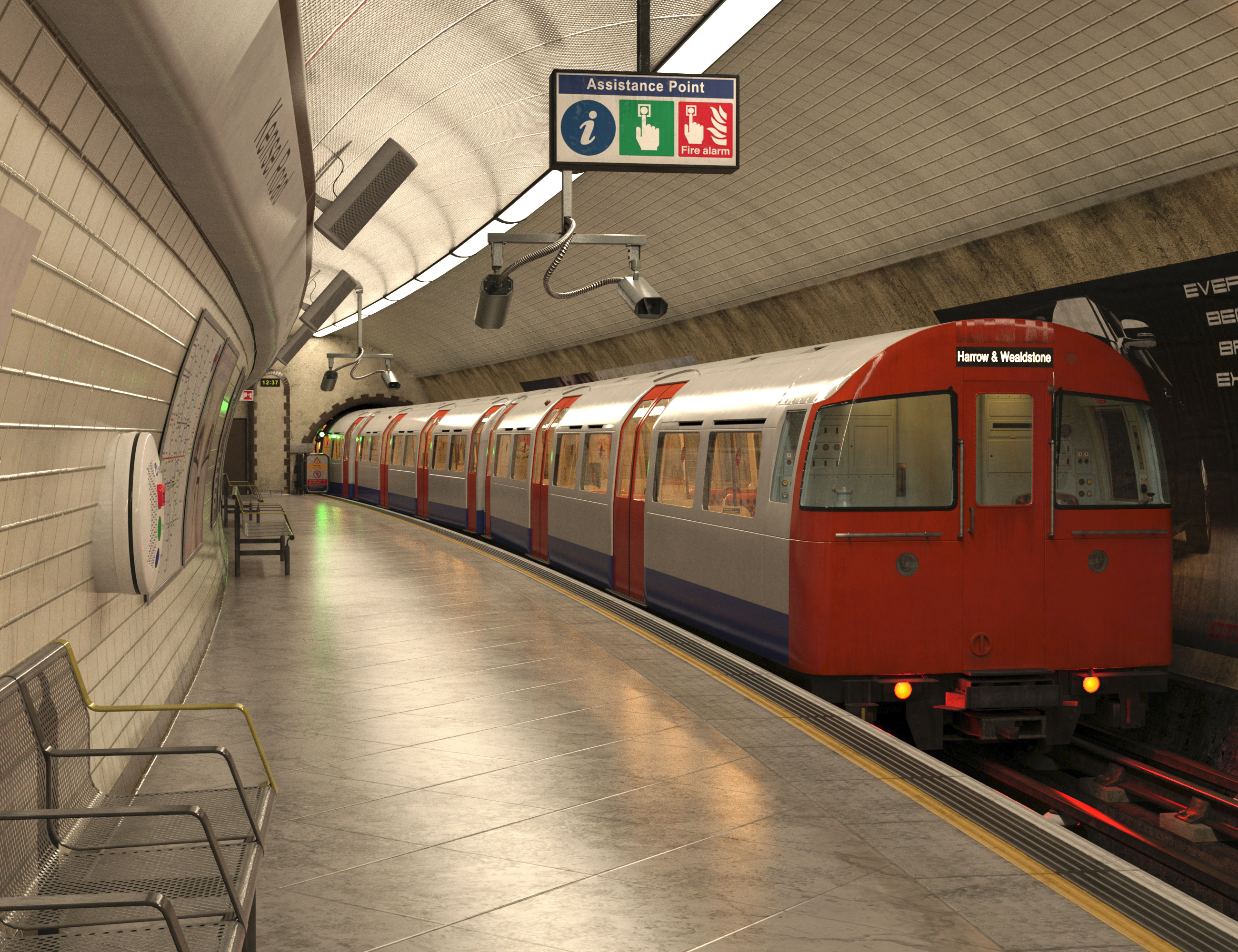 The Tube Train | Daz 3D