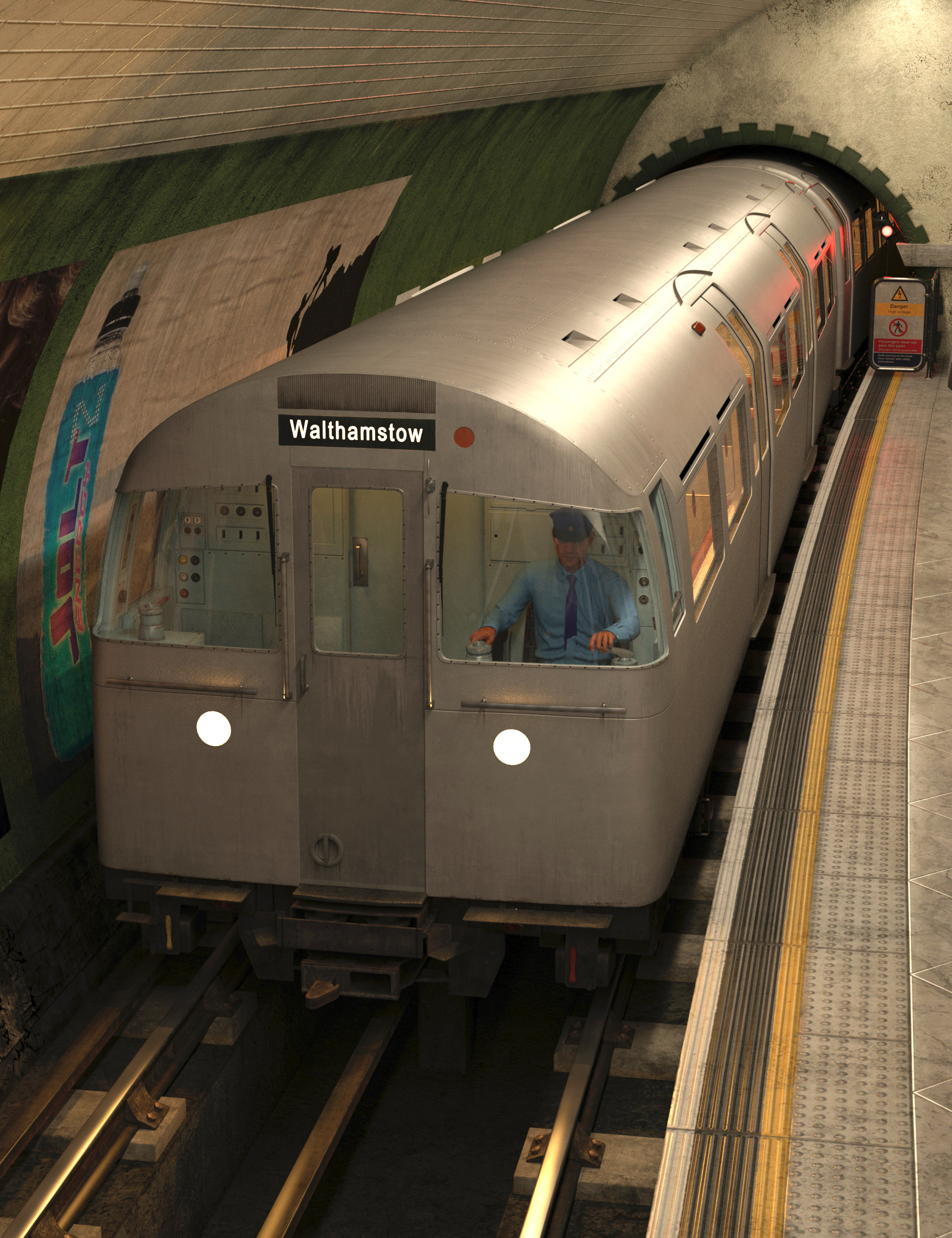 The Tube Train | Daz 3D
