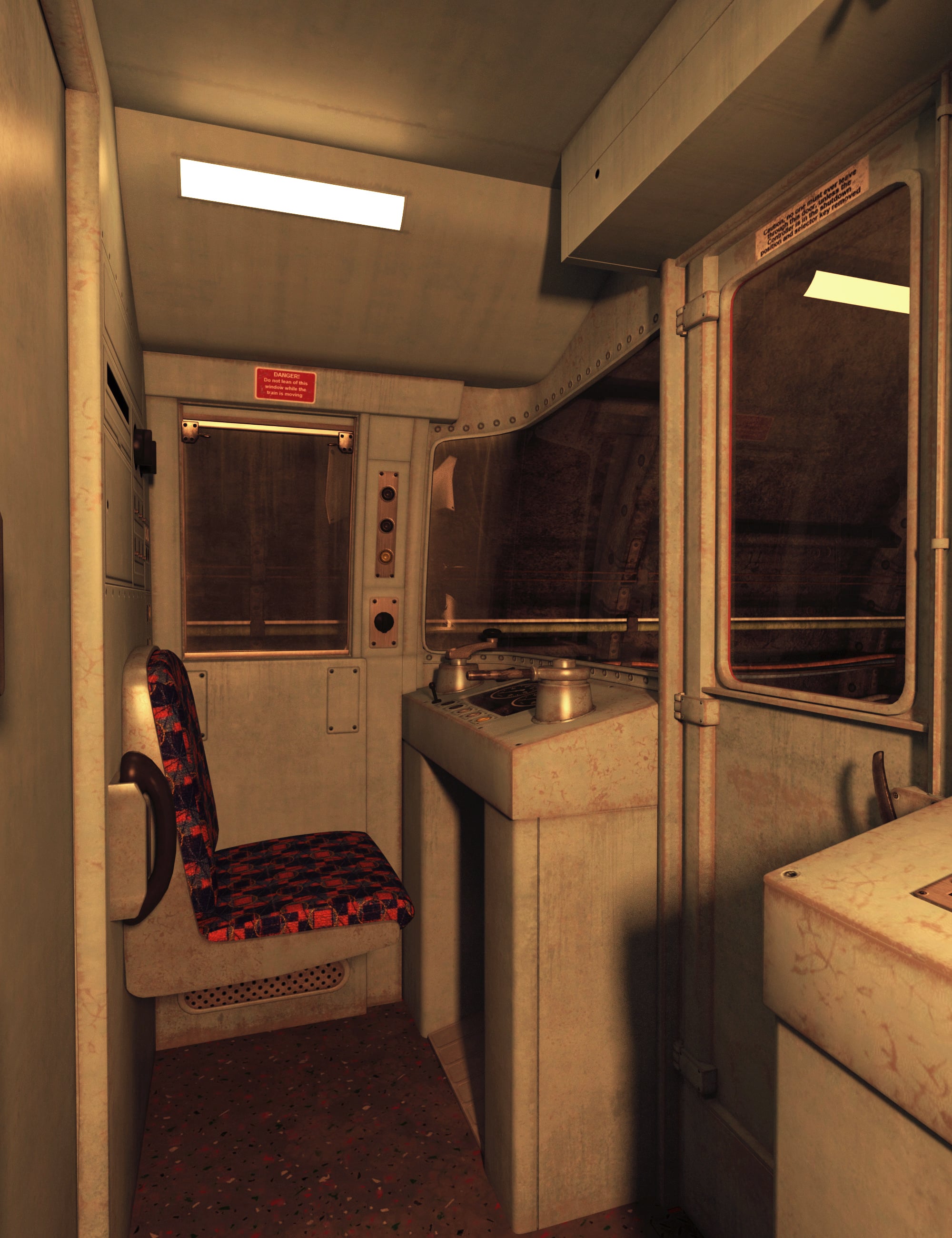 The Tube Train | Daz 3D