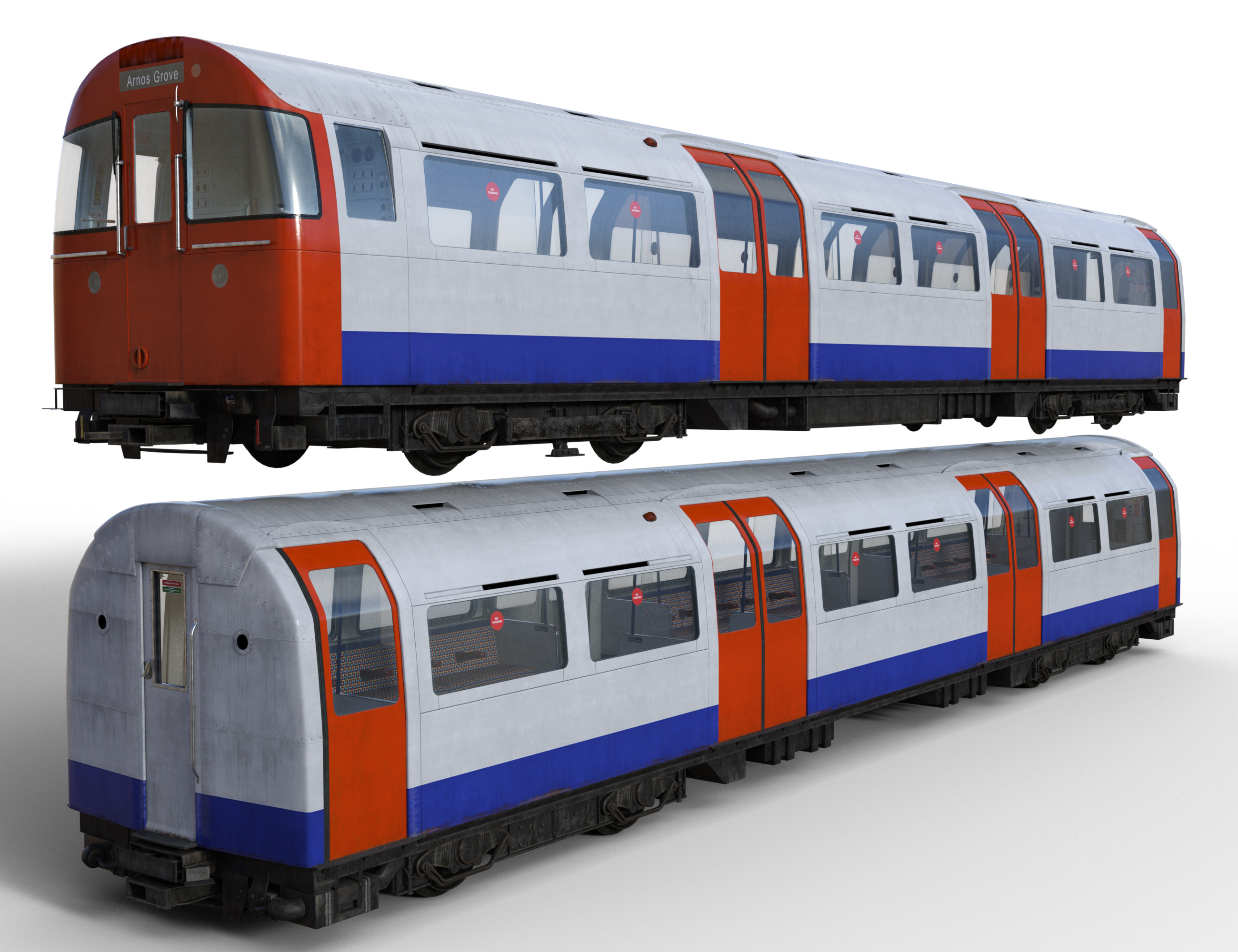 The Tube Train | Daz 3D