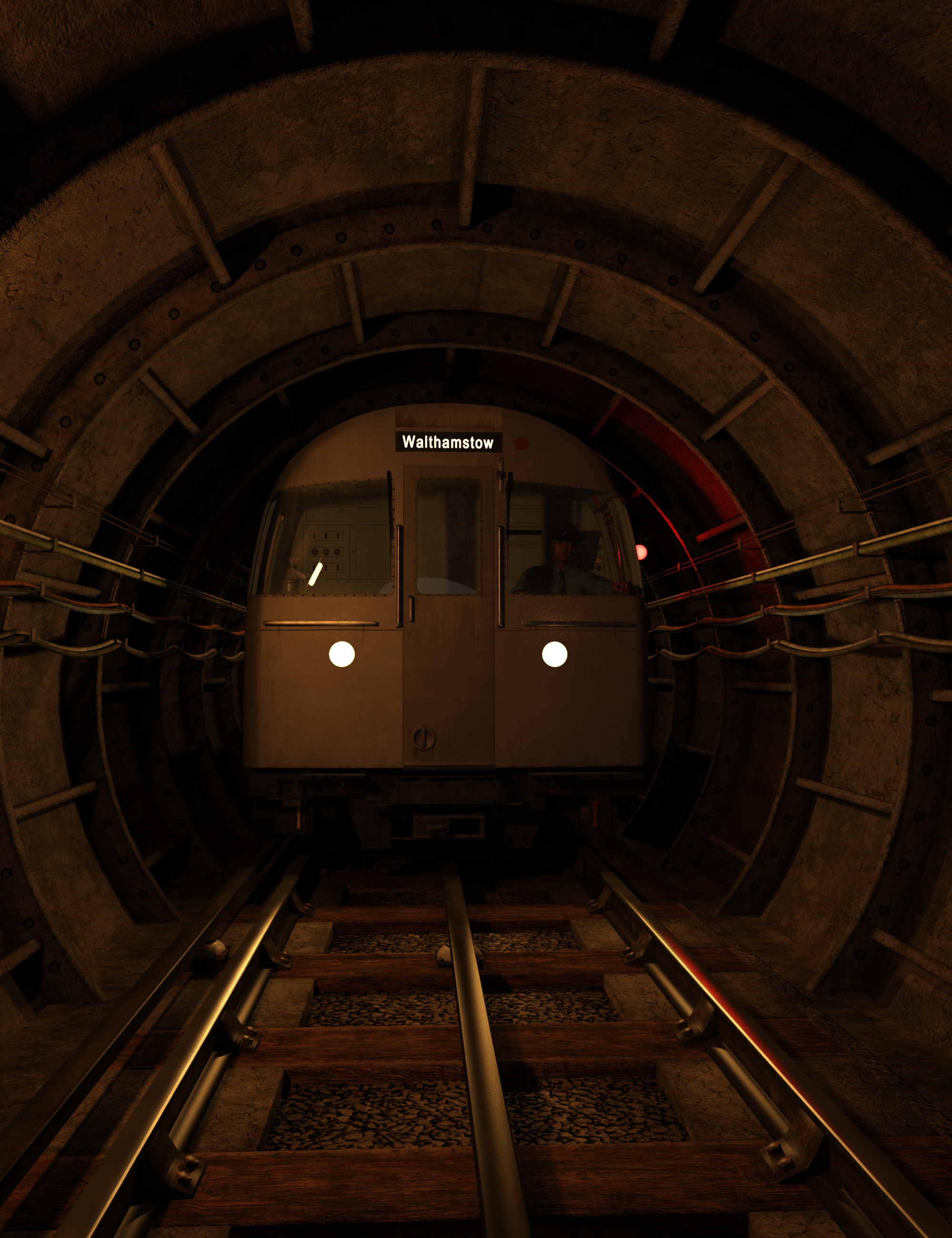 The Tube Train | Daz 3D