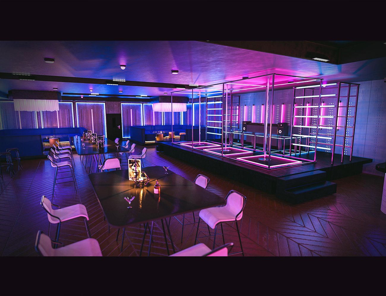 The Neon Bar | Daz 3D