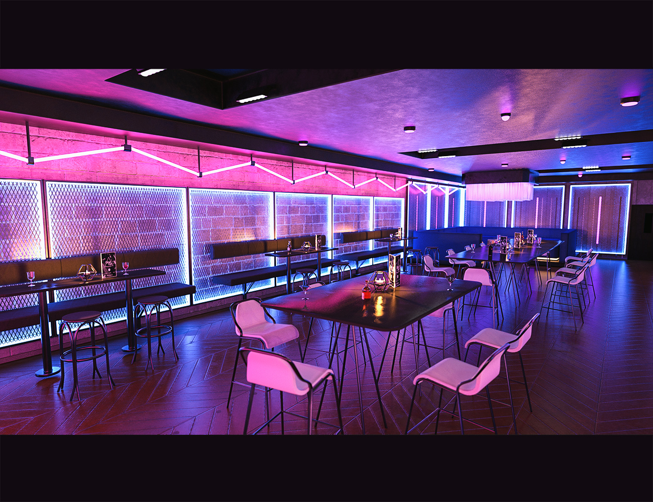 The Neon Bar Environment Bundle | Daz 3D