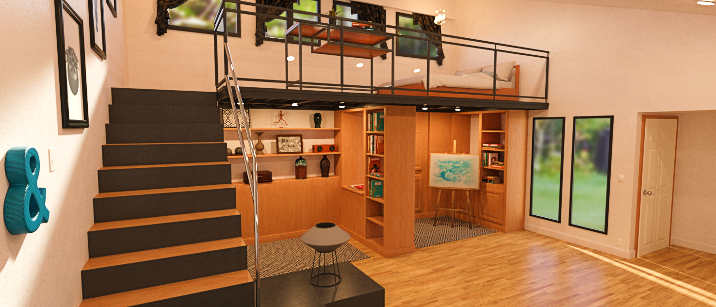 FG Attic Room | Daz 3D