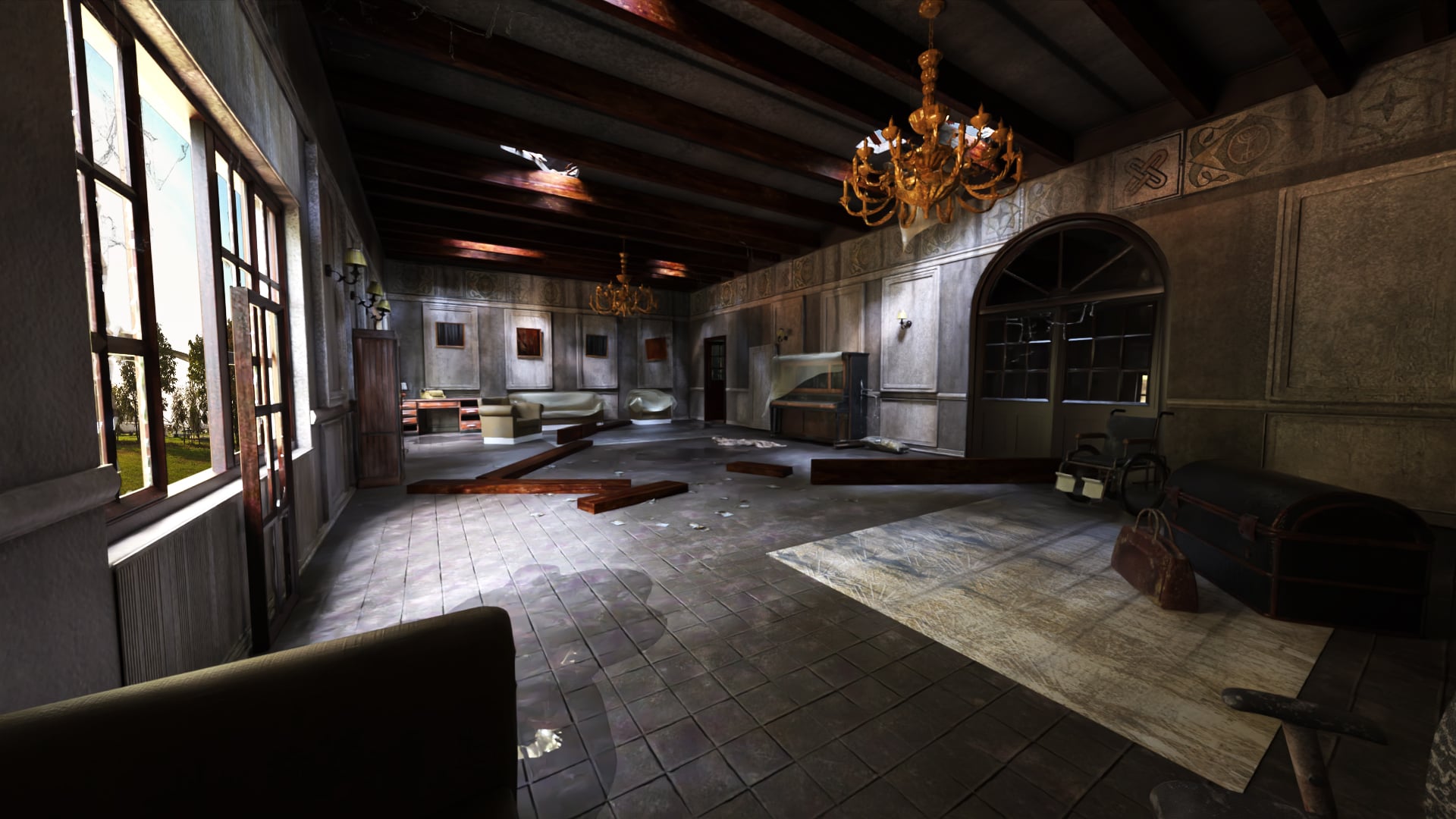 Abandoned Mansion | Daz 3D