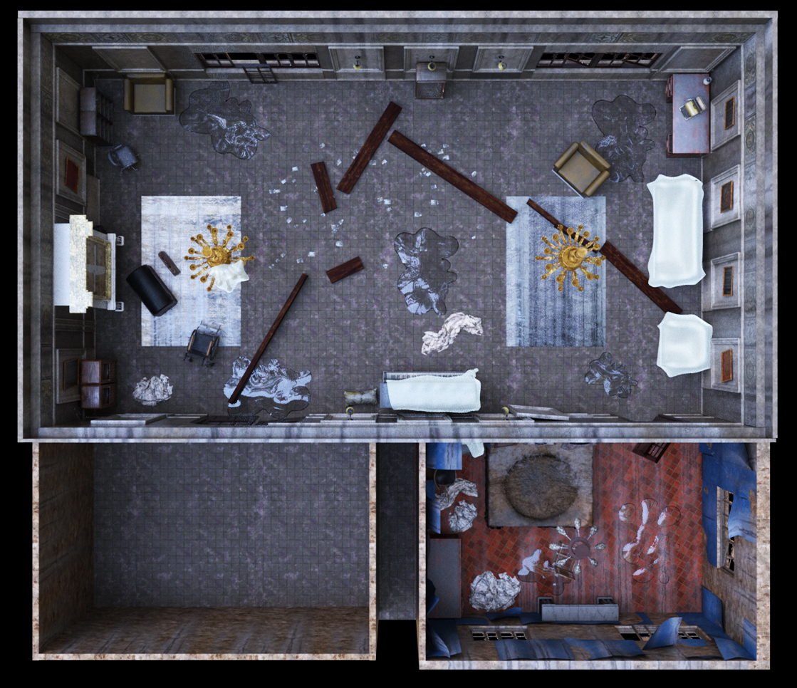 Abandoned Mansion | Daz 3D