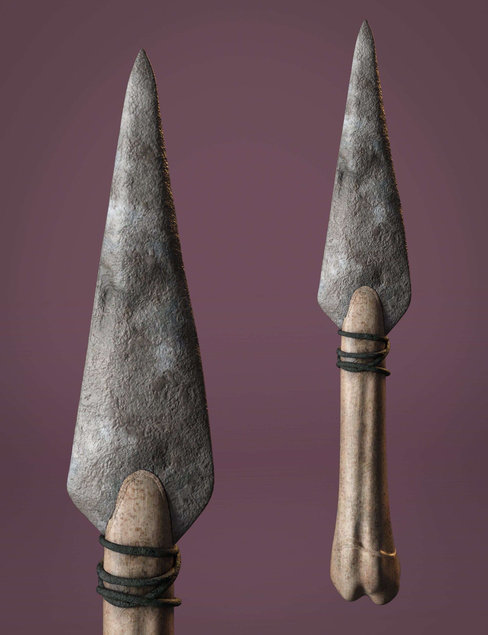 BW Primitive Weapons Set 01 for Genesis 8 and 8.1 | Daz 3D