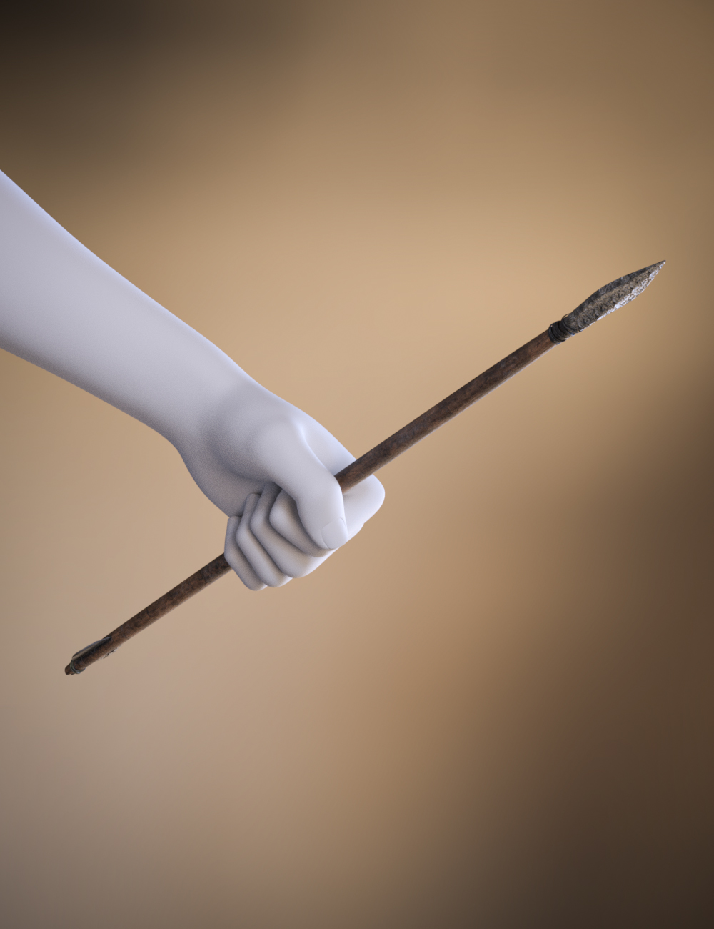 BW Primitive Weapons Set 02 for Genesis 8 and 8.1 | Daz 3D